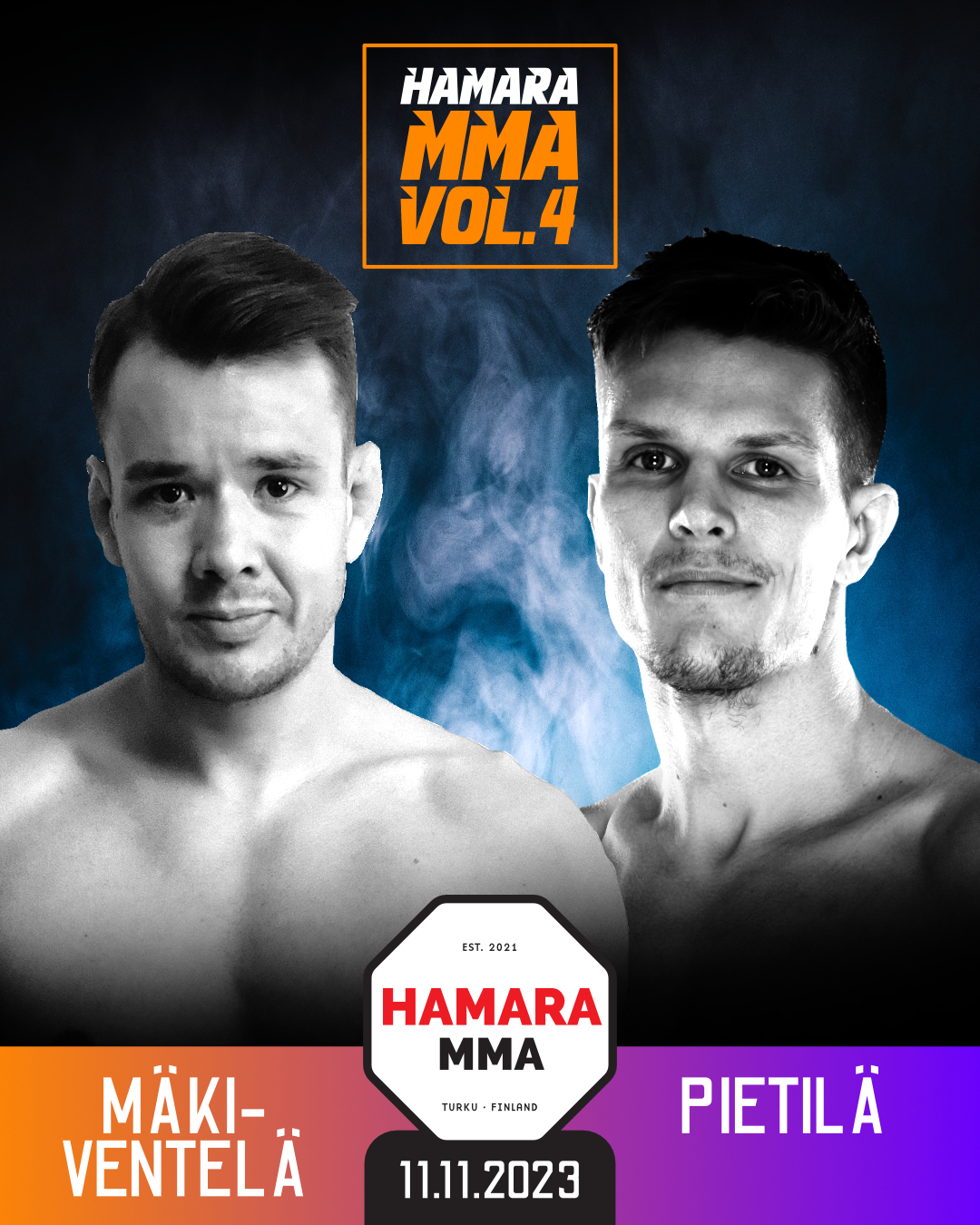 Markus Mäki-Ventelä vs Patrik Pietilä: Hamara MMA vol. 4 -otteluennakko ...